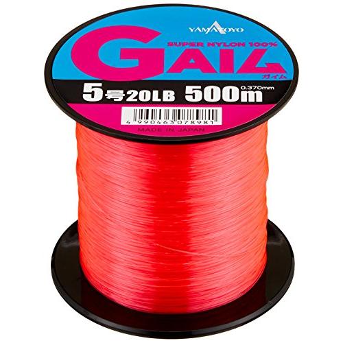 ヤマトヨテグス(YAMATOYO) ナイロンライン ガイム 500m 5号 20lb ピンク : 川西ストア - 通販 - Yahoo!ショッピング