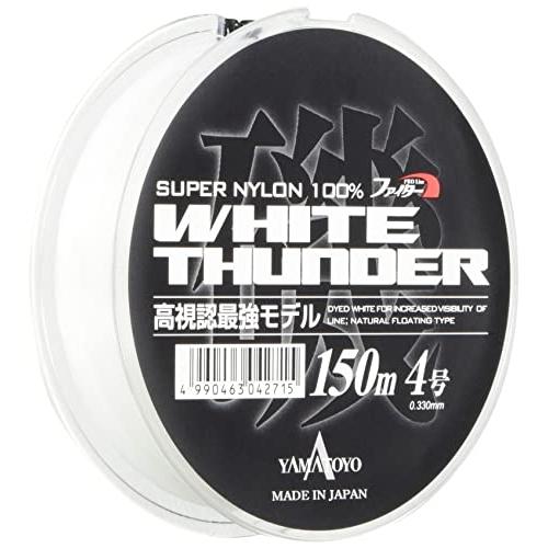 ヤマトヨテグス(YAMATOYO) ナイロンライン ファイター ホワイトサンダー 150m 4号 16lb スーパーホワイト : 川西ストア - 通販 - Yahoo!ショッピング