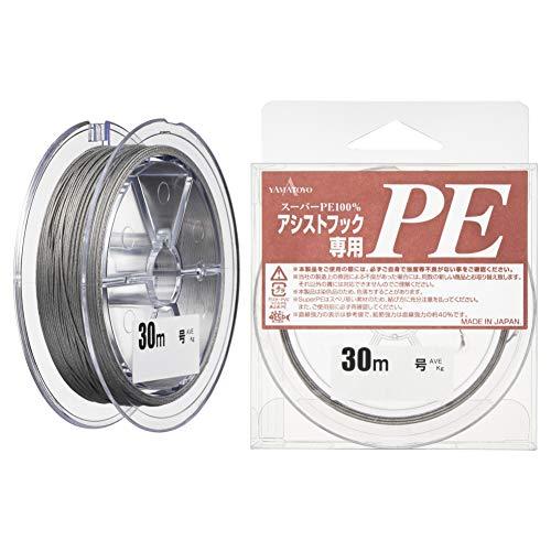 ヤマトヨテグス(YAMATOYO) PEライン アシストフック専用PE 30m 16号 70kg 4本 グレー : 川西ストア - 通販 - Yahoo!ショッピング