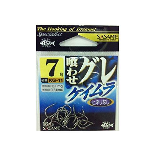 ささめ針(SASAME) KG-11 喰ワセグレ(ケイムラ) 7 : 川西ストア - 通販 - Yahoo!ショッピング