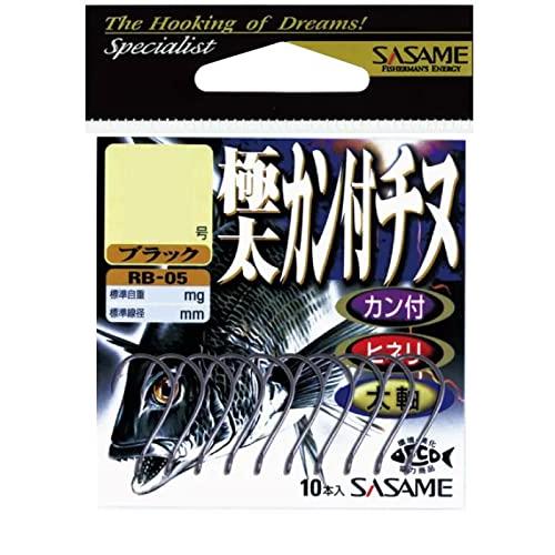 ささめ針(SASAME) RB-05 極太カン付チヌ ブラック 4号 : 川西ストア - 通販 - Yahoo!ショッピング