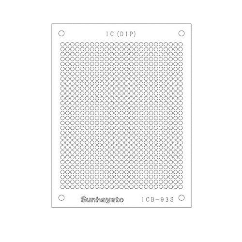 サンハヤト 小型ユニバーサル基板 ICB-93S : 川西ストア - 通販 - Yahoo!ショッピング