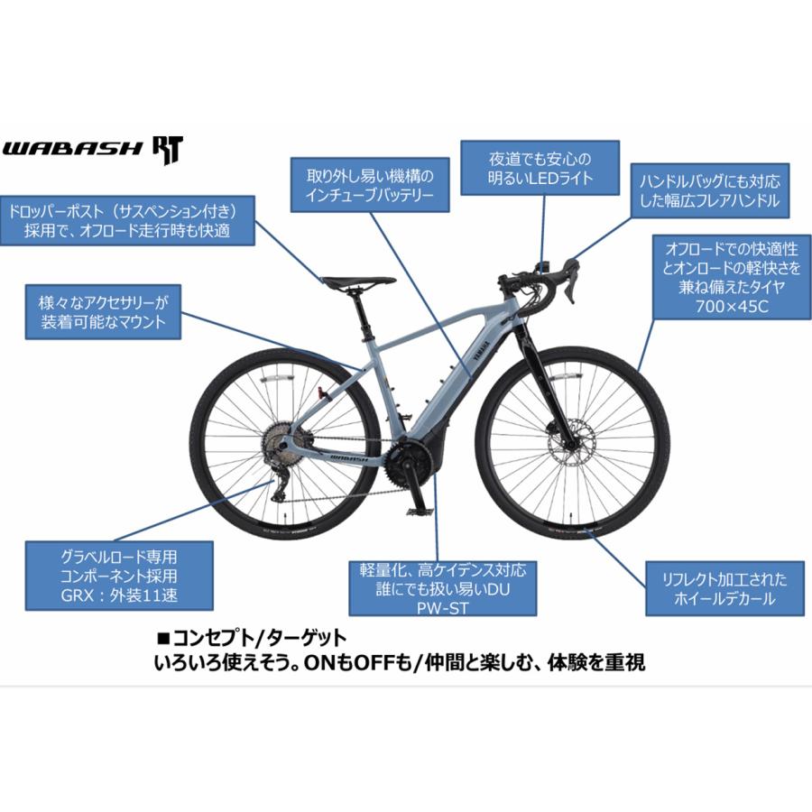 ヤマハ発動機 電動自転車 ヤマハ WABASH RT(ワバッシュ ヤマハ発動機 電動自転車 ヤマハ WABASH RT(ワバッシュ