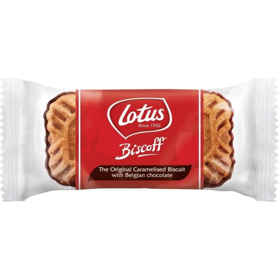 Lotus Biscoff（ロータス ビスコフ） ロータス ビスコフ チョコカラメルビスケット 154g（3枚×7）×4個 オリジナルカラメル ...