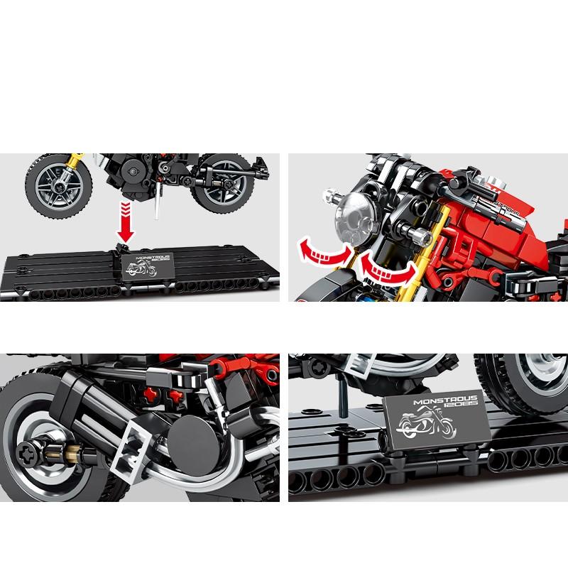ブロック互換 レゴ 互換品 レゴバイク ネイキッドバイクB 互換品 ブロック互換 レゴ 互換品 レゴバイク ネイキッドバイクB 互換品