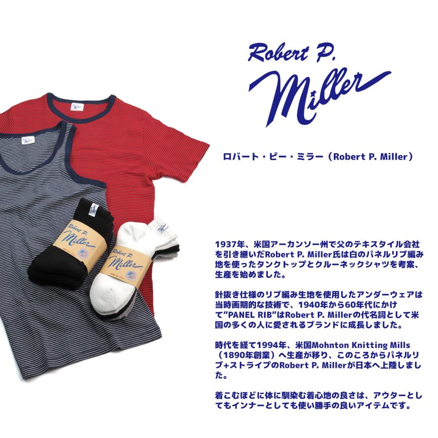 Robert P. Miller（ロバート・ピー・ミラー） ウィメンズ 813C Panel-rib L/S Tee Tシャツ パネルリブ ...