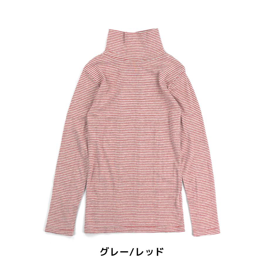 Robert P. Miller（ロバート・ピー・ミラー） ウィメンズ 834C Panel-rib Turtle Neck L/S Tee ...
