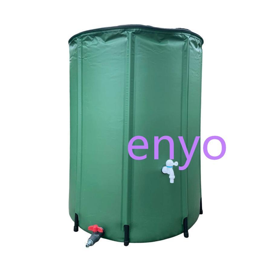 雨水タンク 集水器貯水タンク折りたたみ式雨水タンク 家庭用貯水容器 集水容器 雨水を集める 雨水収集バケツ 水を貯める 蛇口付き 大容量 100L/200L/225L/250L ...