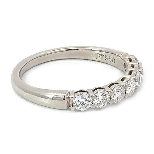 TIFFANY&Co. ティファニー フォーエバー バンド ハーフダイヤ リング PT950 13号 新品仕上げ済み♪送料無料・返品可. : ハッピーブランド - 通販 - Yahoo!ショッピング