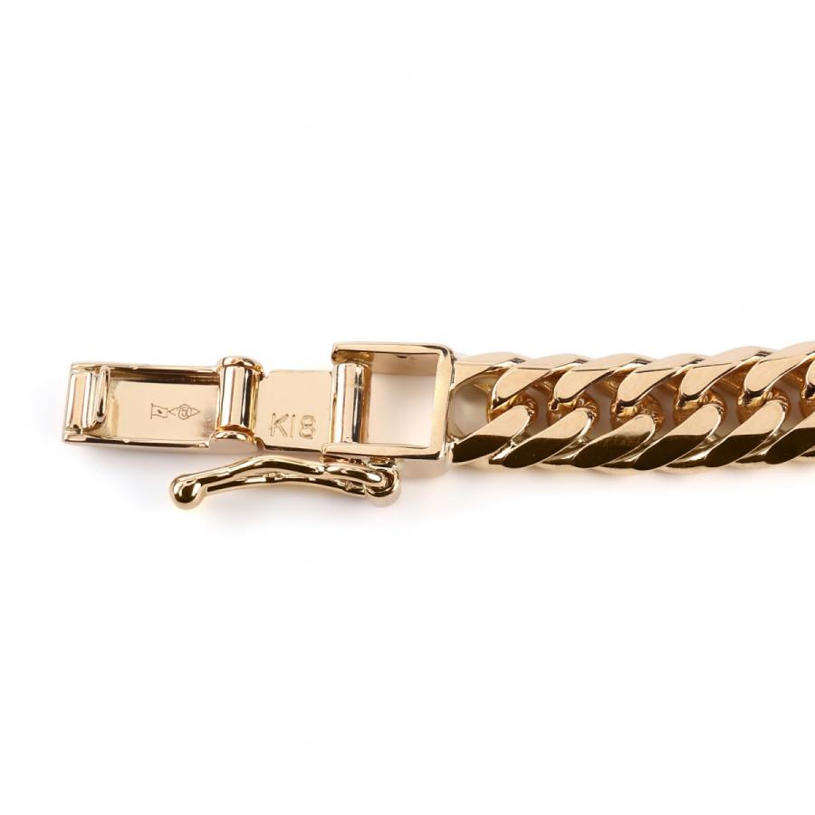18金 喜平ブレスレット 6面ダブル 20g 18cm ゴールド メンズ レディース チェーン K18 18k 造幣局検定マーク刻印入 キヘイ kihei : ハッピーグッツショップ - 通販 ...