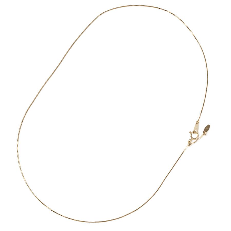 18金 ネックレス ベネチアン チェーン 45cm 幅0.7mm フリーアジャスター K18 アクセサリー : ハッピーグッツショップ - 通販 - Yahoo!ショッピング