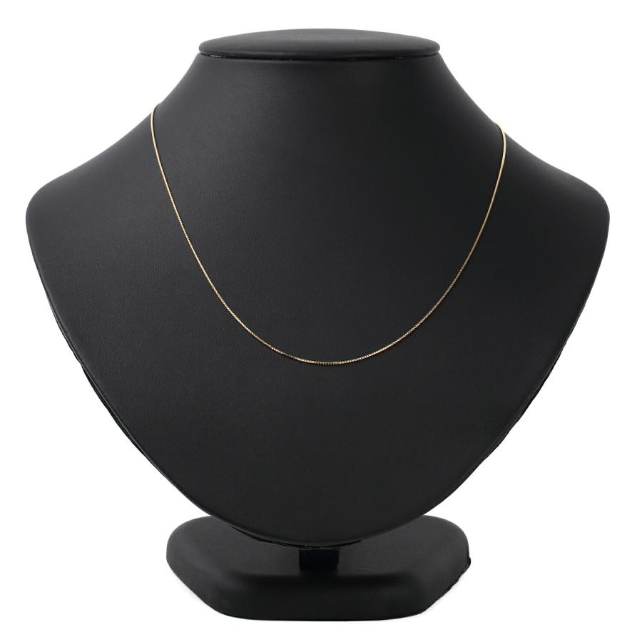 18金 ネックレス ベネチアン チェーン 50cm 幅0.7mm フリーアジャスター K18 アクセサリー プレゼント ギフト : ハッピーグッツショップ - 通販 - Yahoo!ショッピング