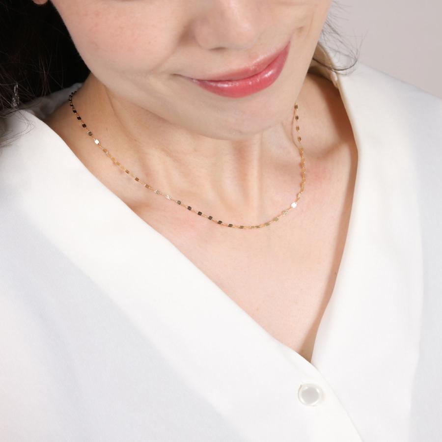 18金 ネックレス ペタル チェーン 45cm ゴールド フリーアジャスター 幅1.5mm 18k K18 :nc-k18-pet45-033:ハッピーグッツショップ - 通販 - Yahoo ...