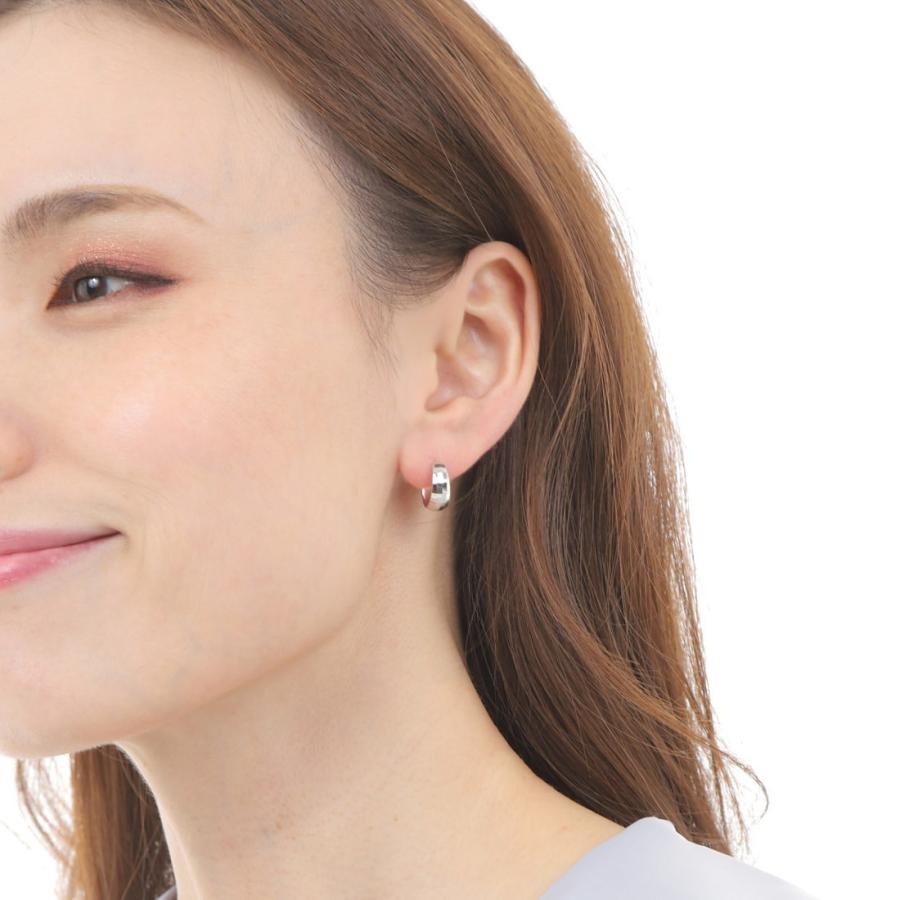 ブランド登録なし フープピアス ミラーカット 月甲 5×13mm 両耳 リング ピアsu ホワイトゴールド メンス レディース 14金 k14 14k アクセサリー : ハッピーグッツショップ ...
