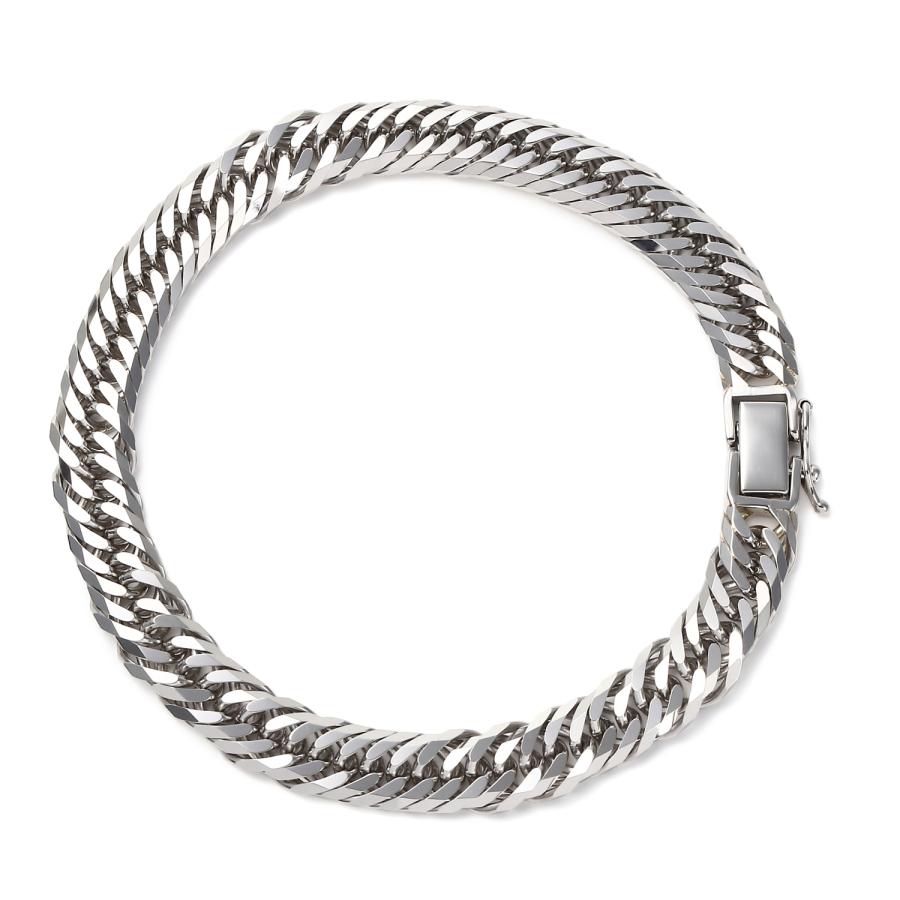 プラチナ 喜平 ブレスレット 8面 トリプル 30g 20cm メンズ プラチナ 喜平 ブレスレット 8面 トリプル 30g 20cm メンズ