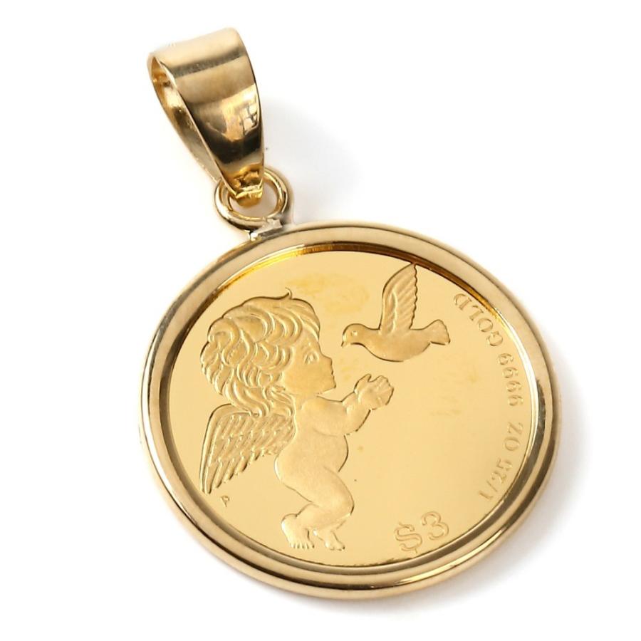 純金 K24 エンジェル 1/25oz ペンダントップ 天使 レディース 純金 K24 エンジェル 1/25oz ペンダントップ 天使 レディース