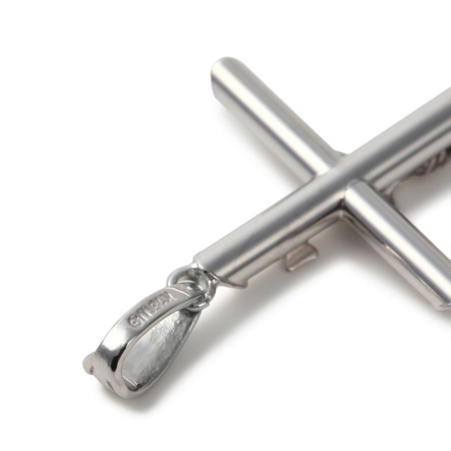 K18 18金 クロス 十字架 キリスト ペンダントトップ ホワイトゴールド (M) 29.0mm×20.0mm メンズ レディース ヘッド チャーム : ハッピーグッツショップ - 通販 ...