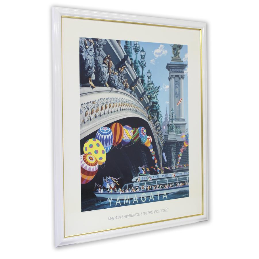 額入りポスター ヒロヤマガタ ＜CP HY23 PARIS TOUR パリツアー ＞ 幅895mm×高さ737mm インテリア 額入り ...