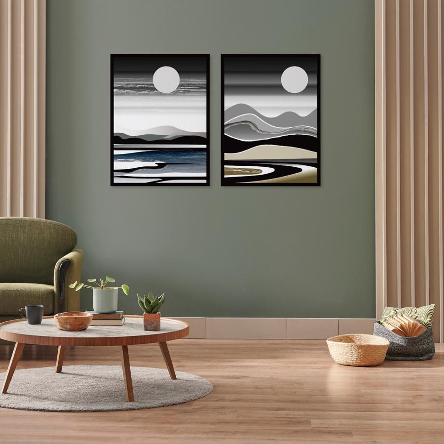 アート パネル 絵画 インテリア LS8_2set 風景画 山 川 湖畔 海 キャンバス アート 30cm×40cm 2枚組 日本製 :can-art-ls8-2set:ハッピーマルシェ ...