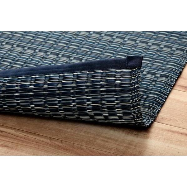 ラグマット 本間6畳 約286×382cm おしゃれ 夏用 い草風 洗える : 収納 ベッド ソファーのHappyRepo - 通販 - Yahoo!ショッピング