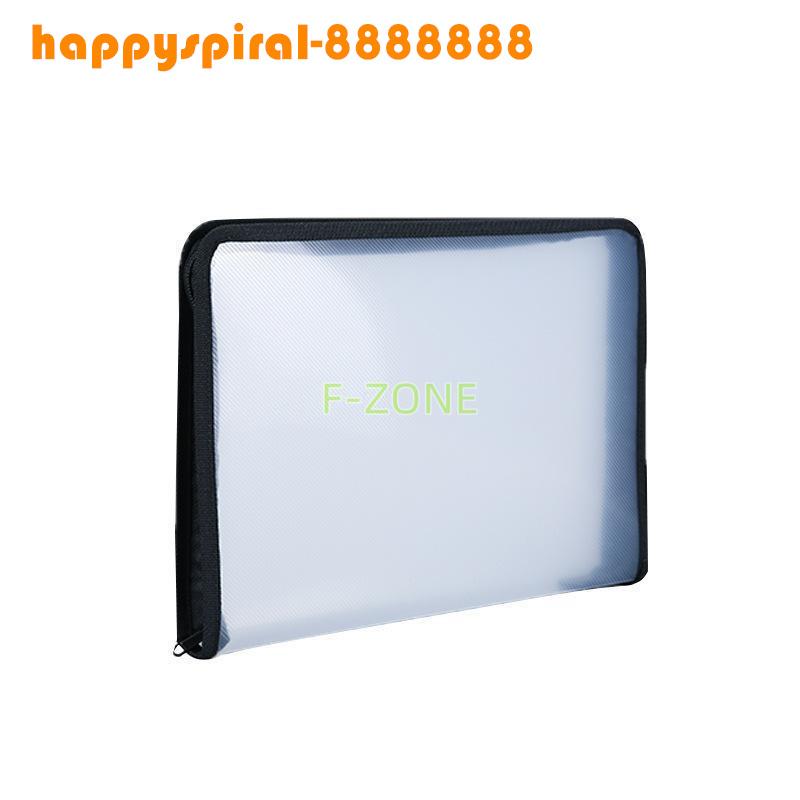 ファイルケース クリアファイル クリアケース ドキュメントファイル A4 半透明 ファスナー ジッパー 事務用品 収納 書類ケース 資料 持ち運び : ha8241001a0094 ...