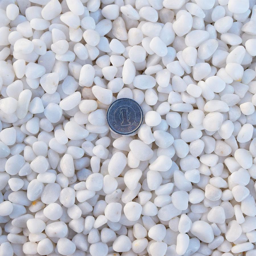 【値下げ断行！】砂利 白 白玉砂利 白仙 最高級 2分 4-10mm 200kg 20kg×10袋 おしゃれ庭造り 敷き砂利 敷石 駐車場 DIY 外構 大量 まとめ買い : Happy ...