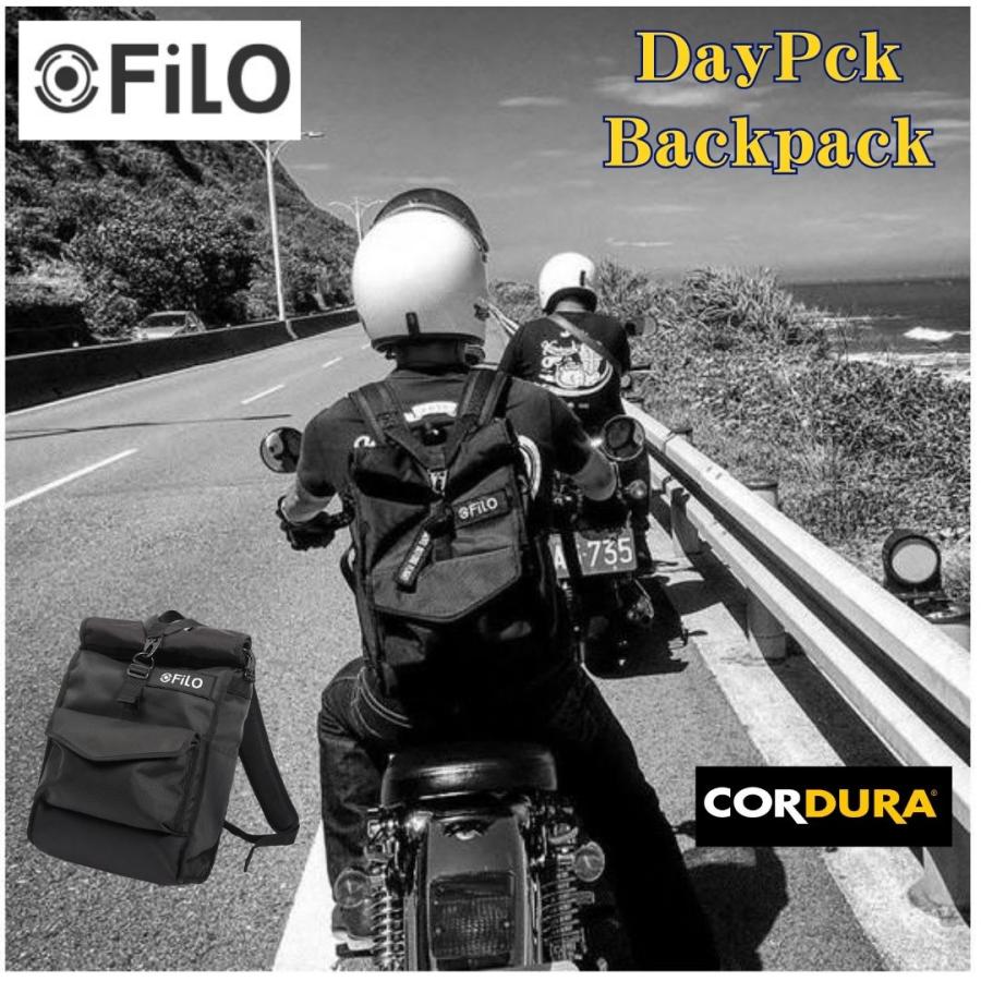 FILO N1D NYLON DAY PACK バックパック :M004-N-BK:HappyTime Yahoo!店 - 通販 ...