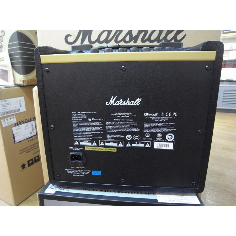 Marshall（アンプ） 【60周年記念非売品特典付】【新品・即納・決算特価】Marshall・CODE25・モデリングギターアンプ・マーシャル・コード : 原田楽器 - 通販 ...