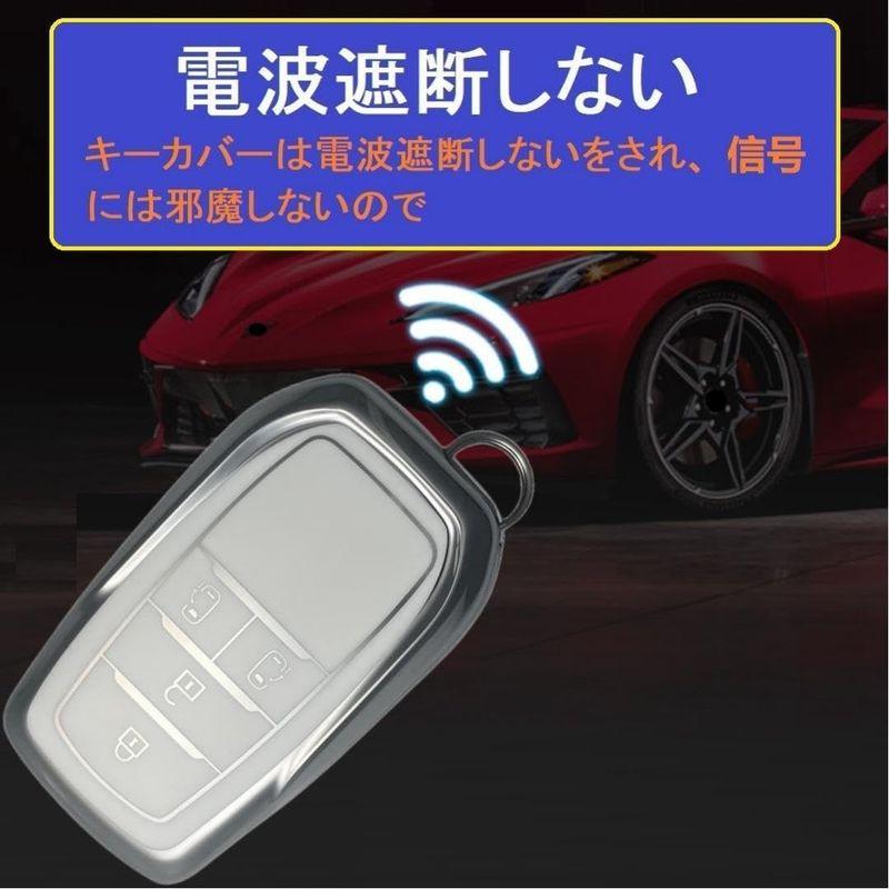 YANMW 新型 ヴォクシー ノア 90 系 キーケース適合トヨタ シエンタ キーカバー NOAH VOXY (4ボタン シルバーブラック) : はれのひ屋 - 通販 - Yahoo!ショッピング
