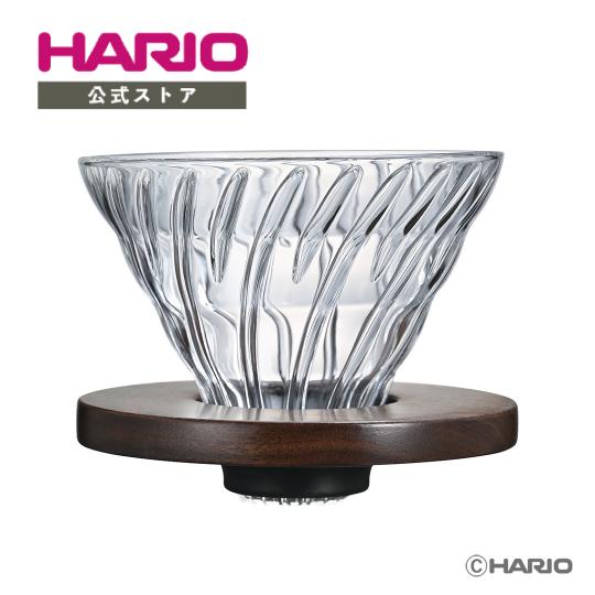 ハリオ 耐熱ガラス透過ドリッパー ウォールナット HARIO 公式 : 公式HARIOネットショップYahoo!店 - 通販 - Yahoo!ショッピング