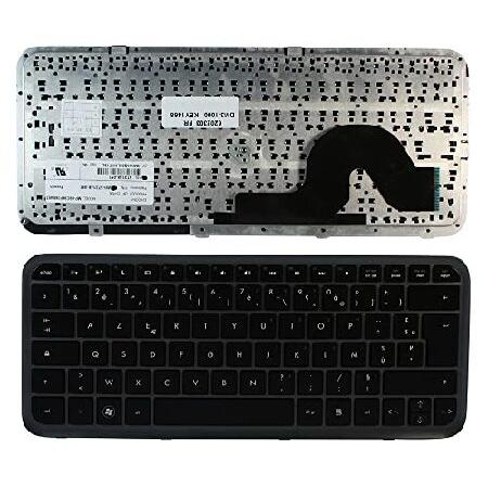 Power4Laptops French Layout Grey Frame Glossy Black Replacement Laptop ...