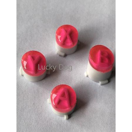 Pink Bullet Buttons ABXY Mod Kit Joystick for Xbox One Slim Elite ...