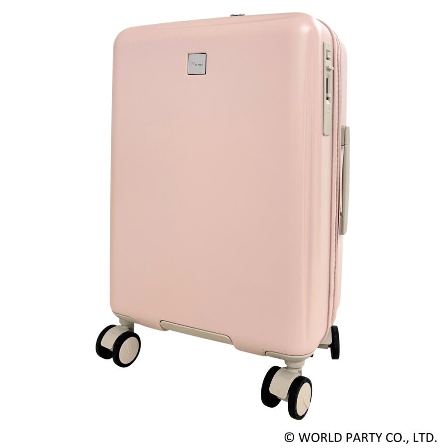 Wpc. Wpc.Patterns ワールドパーティー シンシア Sincere 拡張 キャリーケース S スーツケース 軽量 女性 高校生 出張 旅行 トラベル 1泊2日 2泊3日 ...