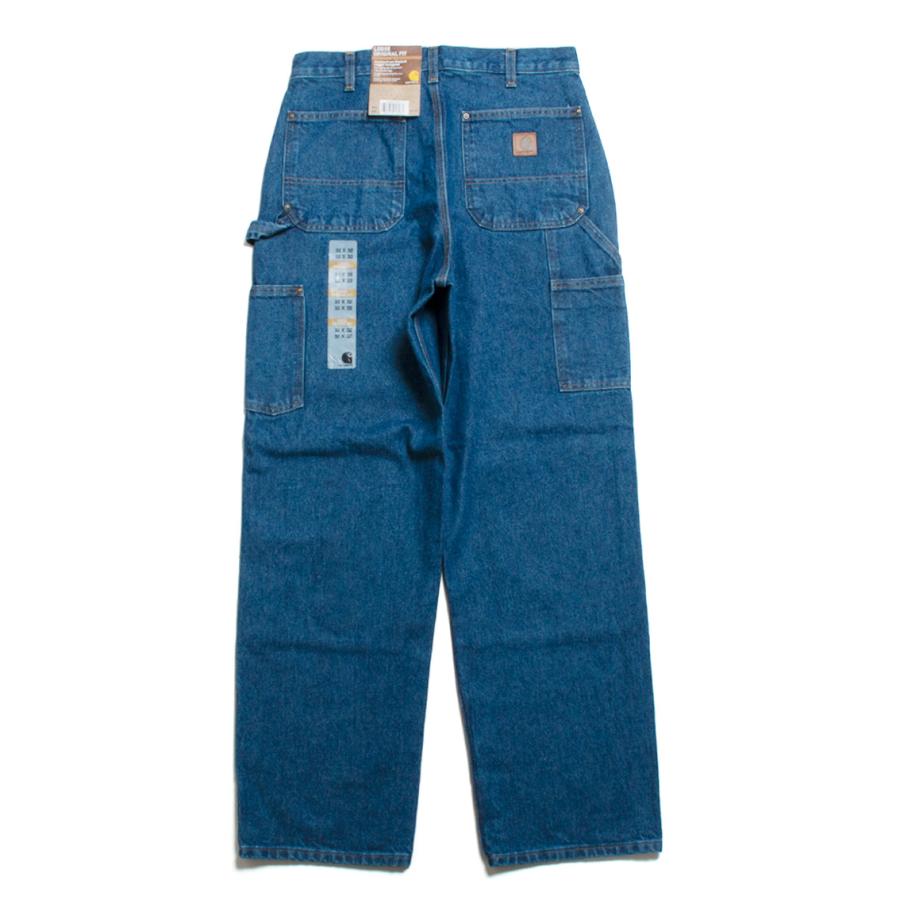 Carhartt カーハート B73 DOUBLE FRONT LOGGER DUNGAREE デニム ダブルニー ぺインターパンツ ...