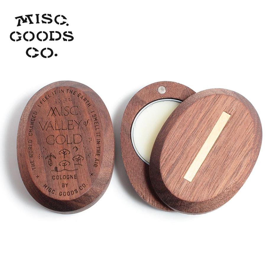 【セール30%OFF】 Misc. Goods Co. ミスク Solid Cologne Valley of Gold 練り香水 0.2oz ウッドケース付き アメリカ製 : HARTLEY ...