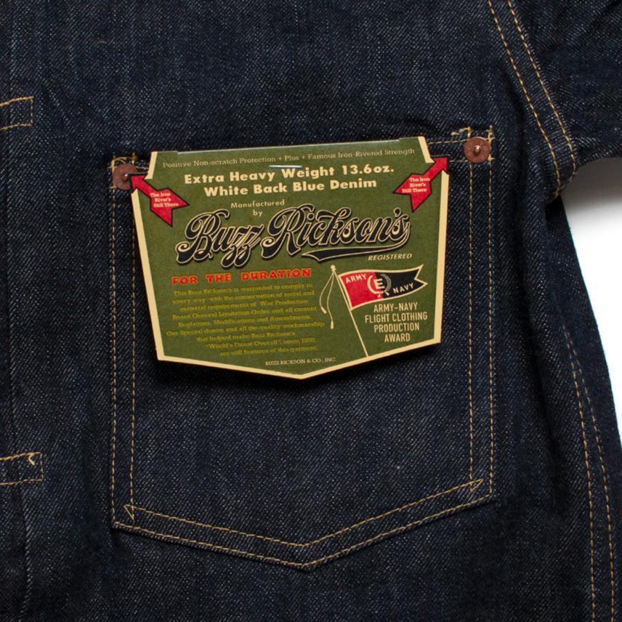 BUZZ RICKSON'S バズリクソンズ WORLD WAR II DENIM BLOUSE 大戦モデル デニムジャケット ...