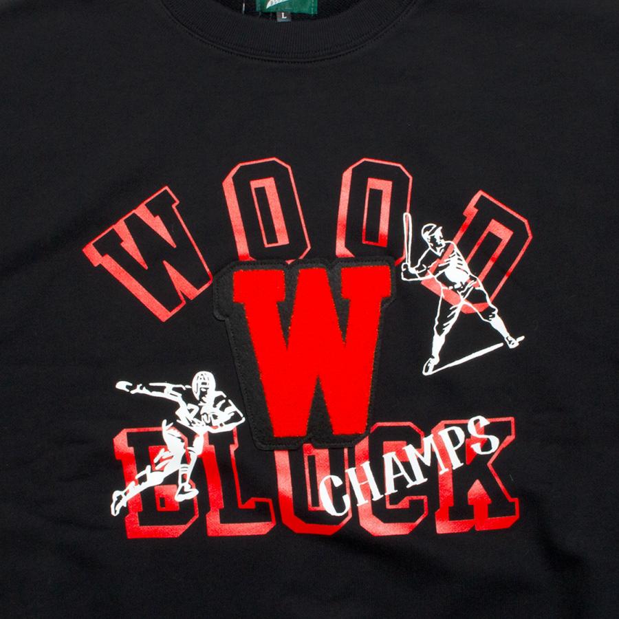 【セール50%OFF】WOODBLOCK ウッドブロック W PATCHED CREW NECK クルーネックスウェット : h2492 : HARTLEY - 通販 - Yahoo!ショッピング