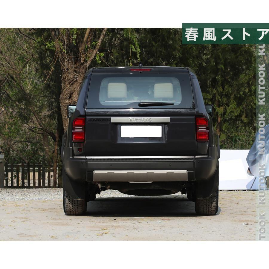 新型ランドクルーザー ランクル250 ランクル250 VX GX ZX カスタム オシャレ ドレスアップ 外装パーツ テールゲートガーニッシュ テールゲートロアトリム ...