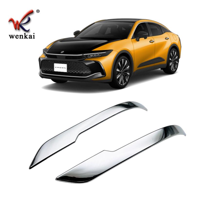 新型 クラウン クラウンクロスオーバー ドアミラーガーニッシュ CROWN CROSSOVER G X RS TZSH35 AZSH35 外装 ドレスアップ ドアミラートリム :hg0712 ...