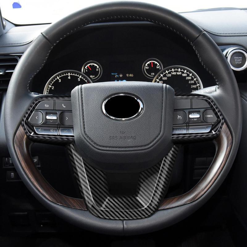 新型 ランドクルーザー ランクル300 ステアリングガーニッシュ LAND CRUISER LC300 専用 アクセサリー カスタム パーツ ステアリングパネル : 晴 - 通販 ...