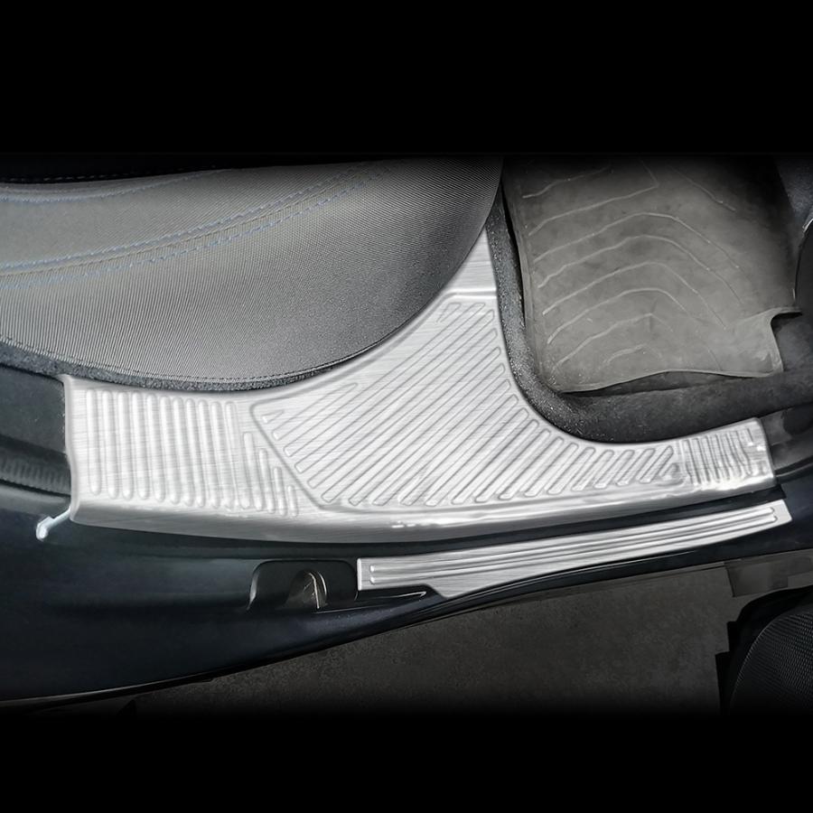 スバル 新型 フォレスター サイドステップガード Forester SL5 SLG スポーツ オシャレ ドレスアップ 傷防止 サイドスカーフプレート ステップガーニッシュ : 晴 - 通販 ...