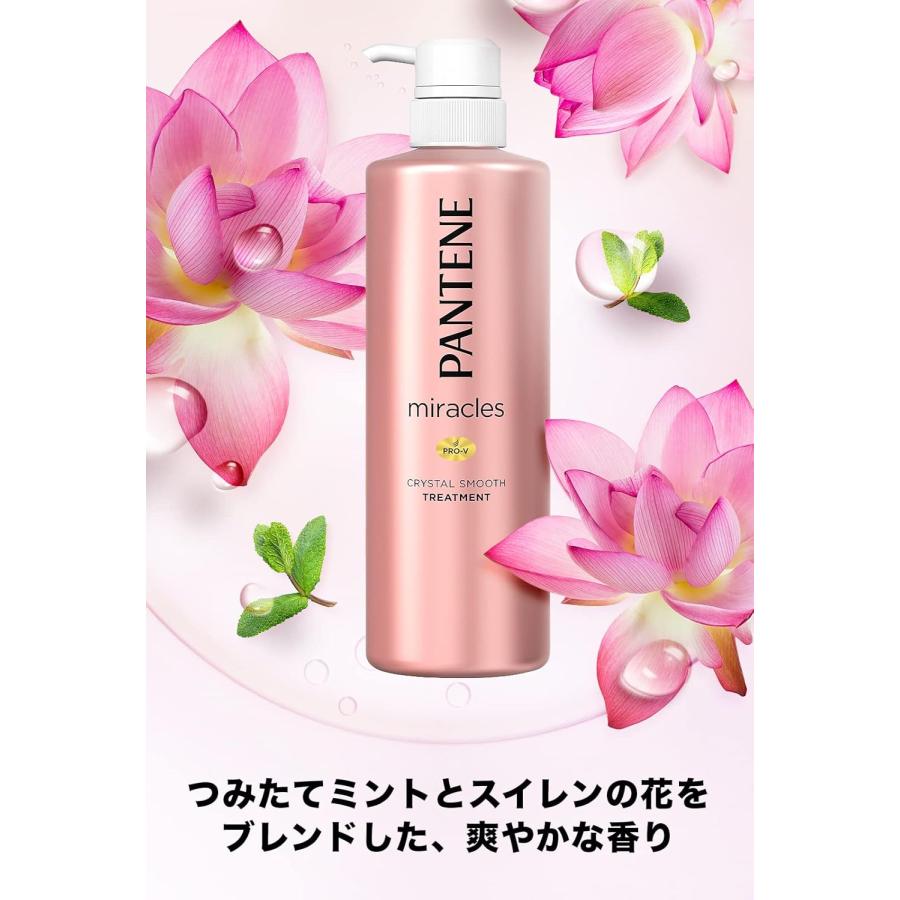 パンテーン ミラクルズ クリスタル スムース トリートメン つめかえ 大容量 880g クリスタルスムース さらさら まとまる 軽やか : HARUオークション ヤフー店 - 通販 ...
