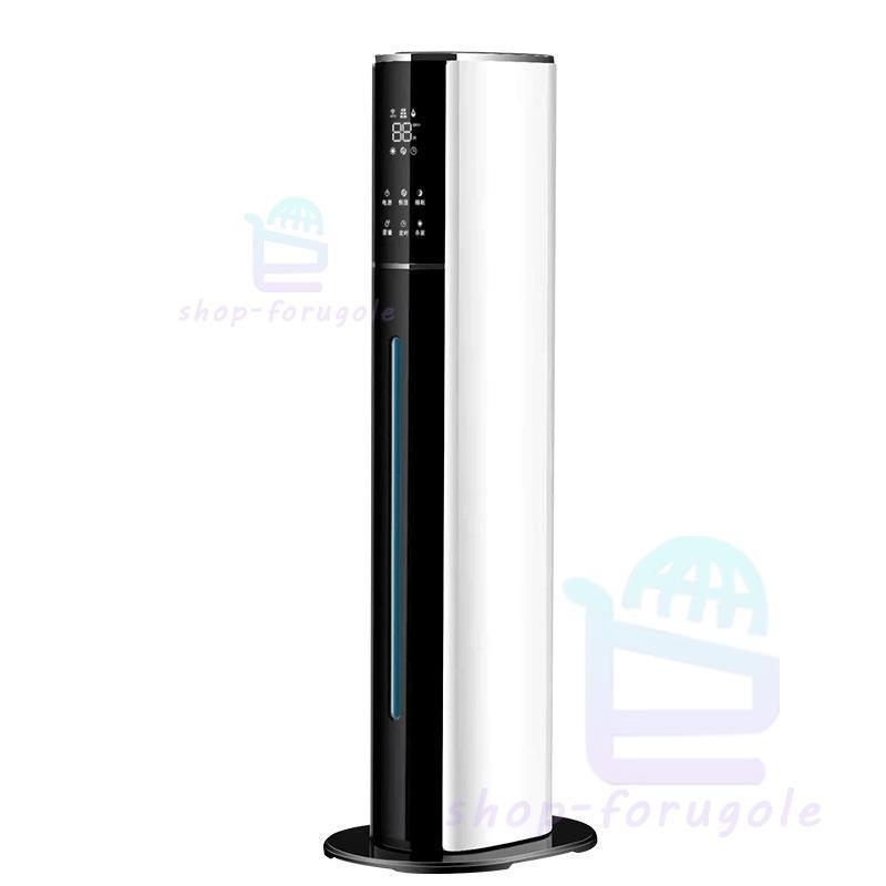 加湿器 超音波式 大容量9L uv除菌 マイナスイオン タワー型 空気清浄機 4重除菌 48H連続運転 自動湿度調節 上部給水 スチーム式 上から給水 静音 花粉 省エネ ...