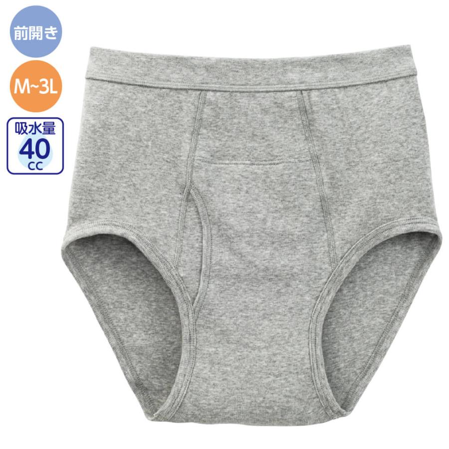 尿漏れパンツ 男性用 40cc 同色 2枚組 綿100% 3L 大きいサイズ 大寸 大きめ ブリーフ 失禁パンツ 尿漏れ防止パンツ :K38907big:ハナサンテラス - 通販 ...