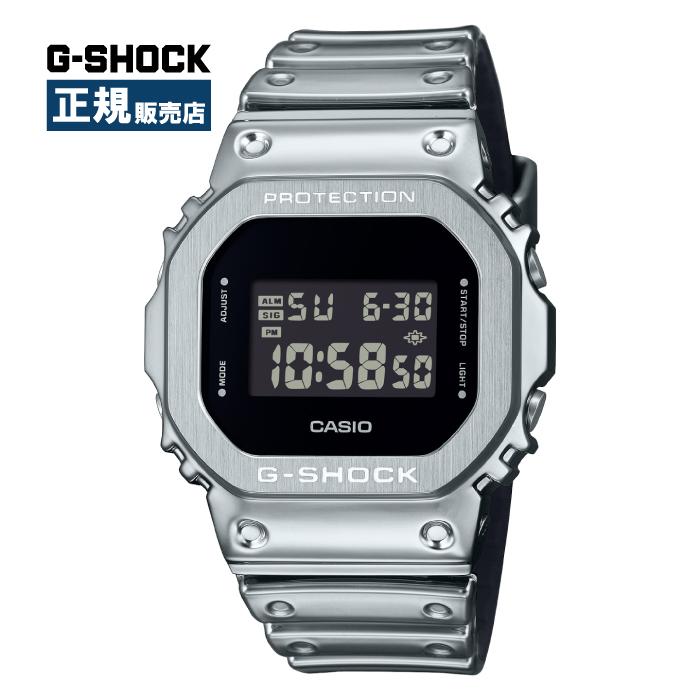 G-SHOCK ジーショック ANALOG DIGITAL アナログデジタル 腕時計 防水 耐衝撃 フルメタル 樹脂 シルバー GM ...