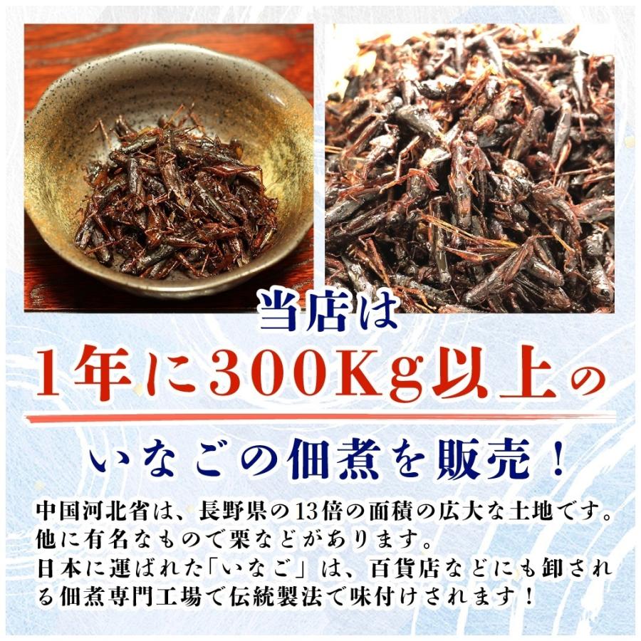 イナゴ佃煮 80g 2人前程度 食べきりサイズ いなご イナゴ 佃煮 飴煮 昆虫食 13時まで当日発送 : ハスミフーズ - 通販 ...