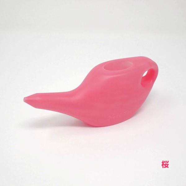 やさしい 鼻うがい ネティポット ヨガ ジャラネティ はすねこ商会オリジナル 日本製 樹脂製 軽量 neti pot お試し クリア ...