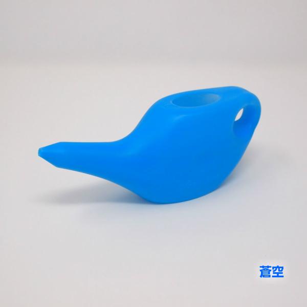 やさしい 鼻うがい ネティポット ヨガ ジャラネティ はすねこ商会オリジナル 日本製 樹脂製 軽量 neti pot お試し クリア ...