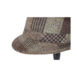 HARRIS TWEED 紳士帽子 秋冬 フランス製 インポート MISTRALミストラル HarrisTweed メンズハット LL ...