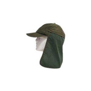 男女兼用 NOL ネックガード 撥水 日よけ サンシェードつき キャップ オリーブ ネイビー M L サイズ調節付 紫外線 春夏 NL ...